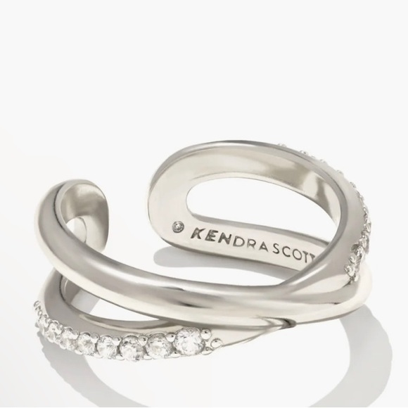 Kendra Scott | Jewelry | Nwt Kendra Scott Annie Silver Infinity Ring In ...